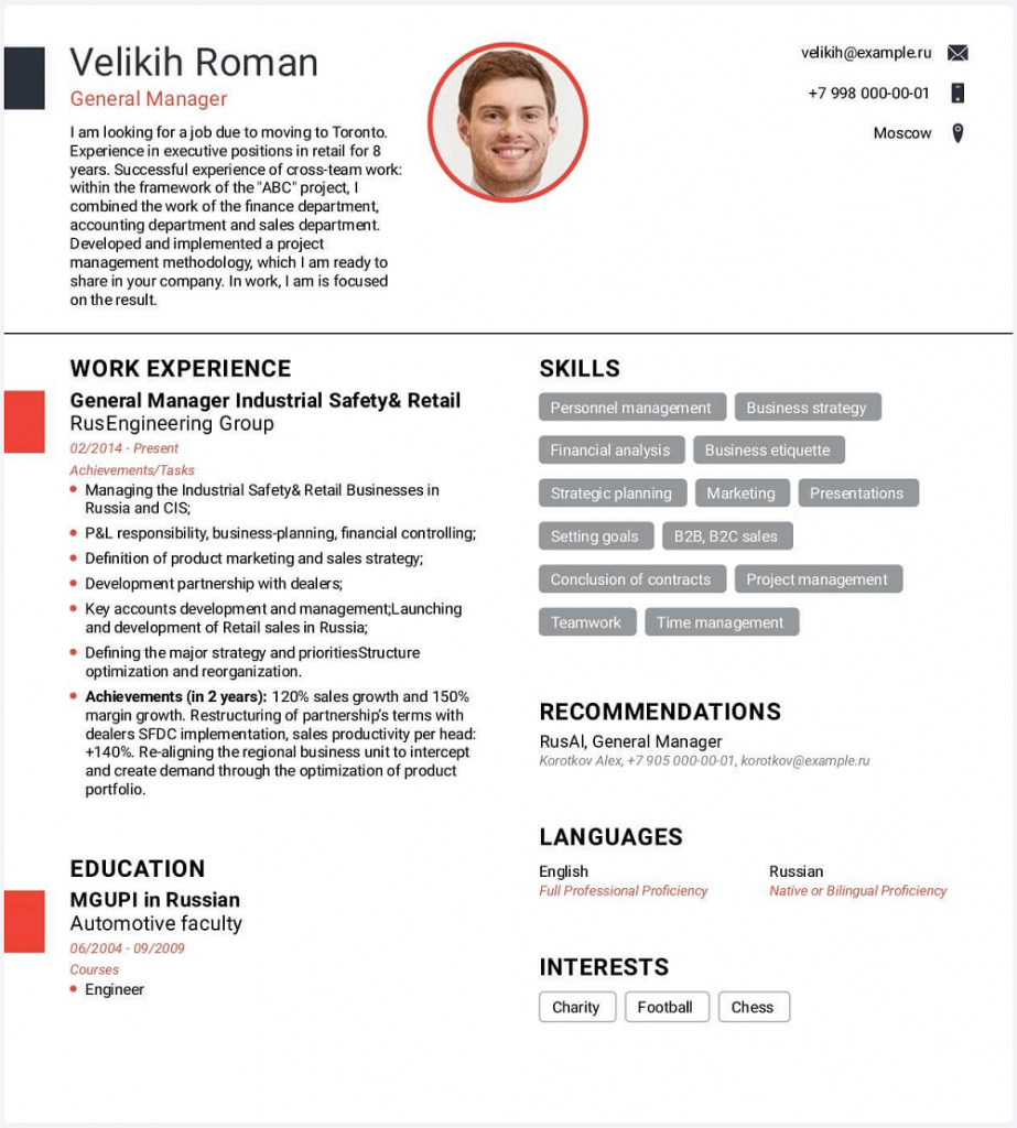 5 онлайн-конструкторов резюме для безопасного отклика на вакансию ...